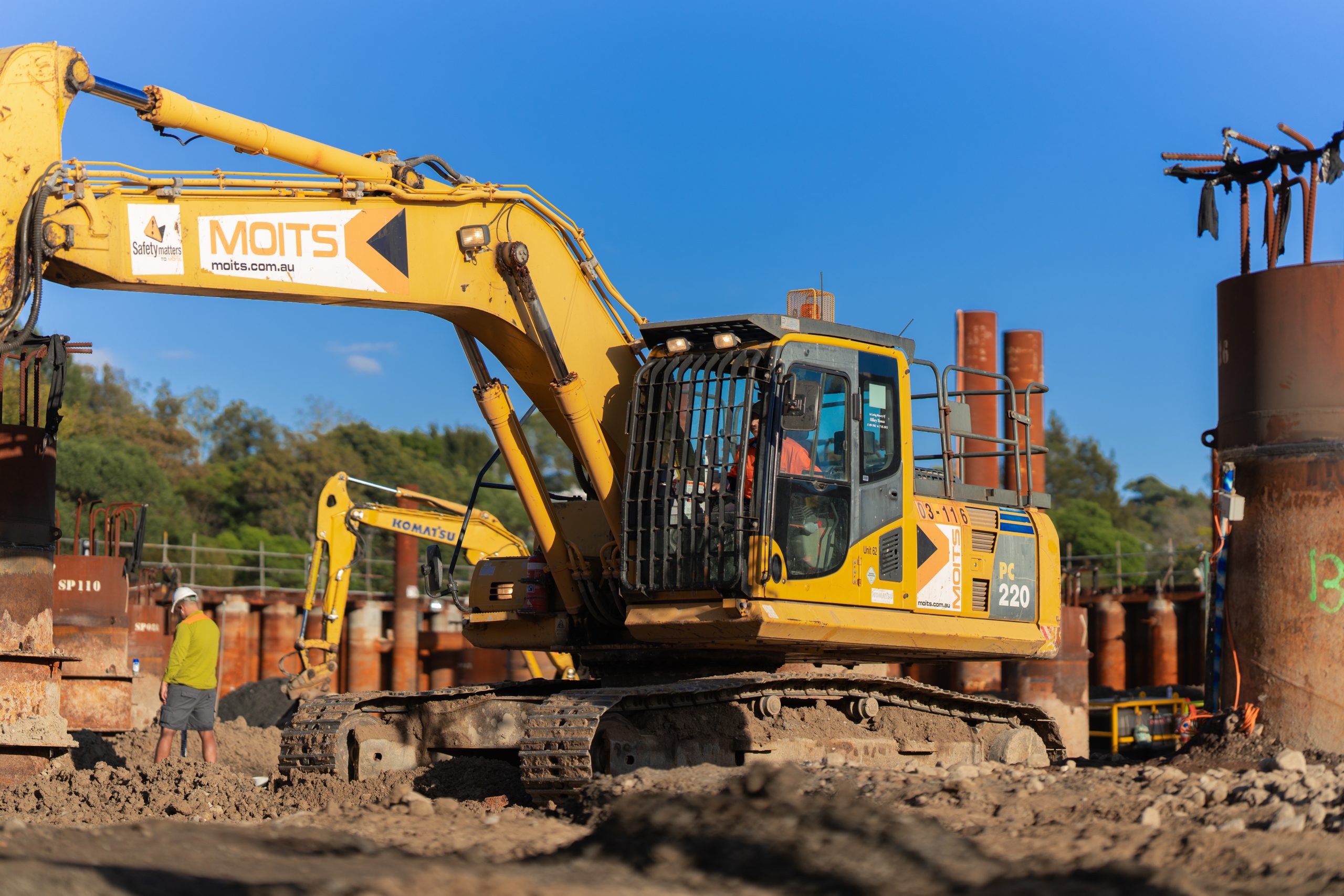 Capping Beam – Rock & Dirt Recycling